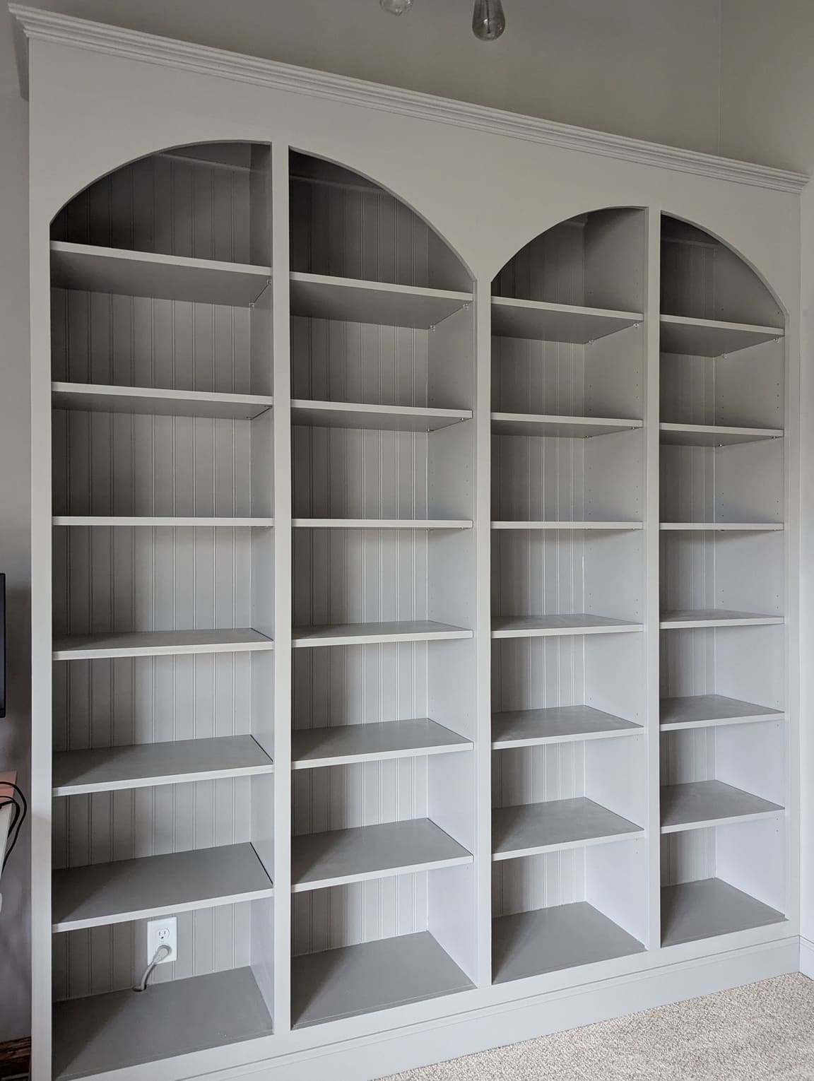 Our Dream DIY Built-in Bookshelves on a Budget - The Gage Made Home