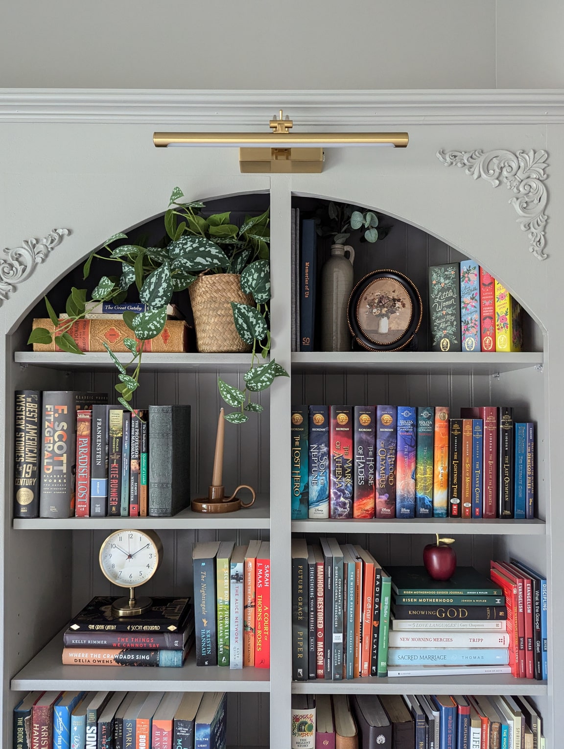 Our Dream DIY Built-in Bookshelves on a Budget - The Gage Made Home