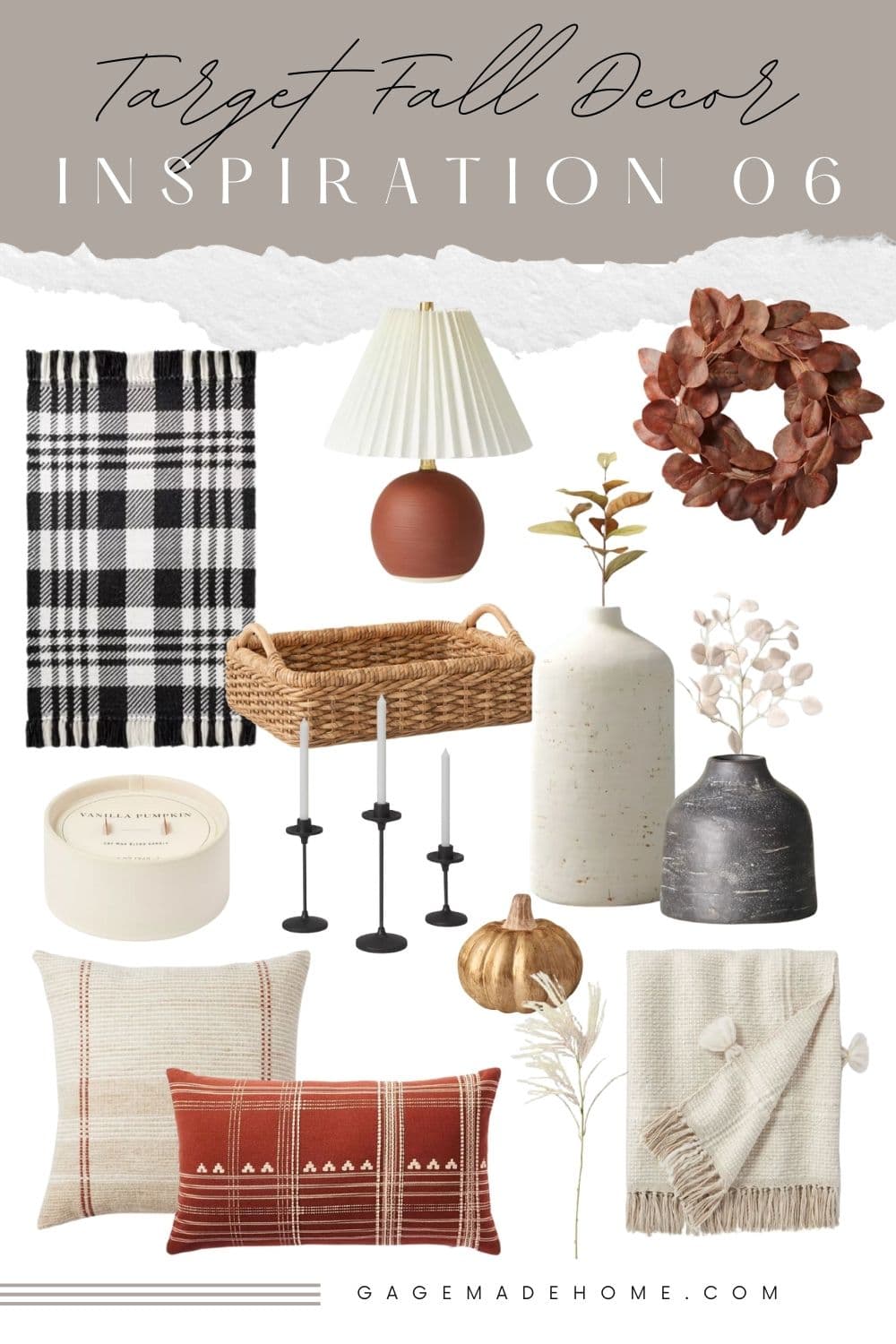 2021 Target Fall Home Decor Guide - The Gage Made Home